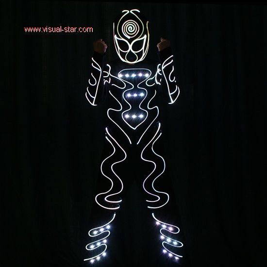 led suits,led costume,led lighted costumes