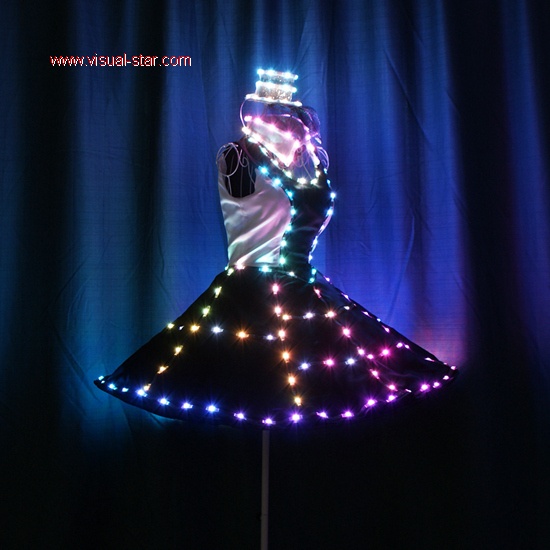 Led dress,led skirt,led dance dress