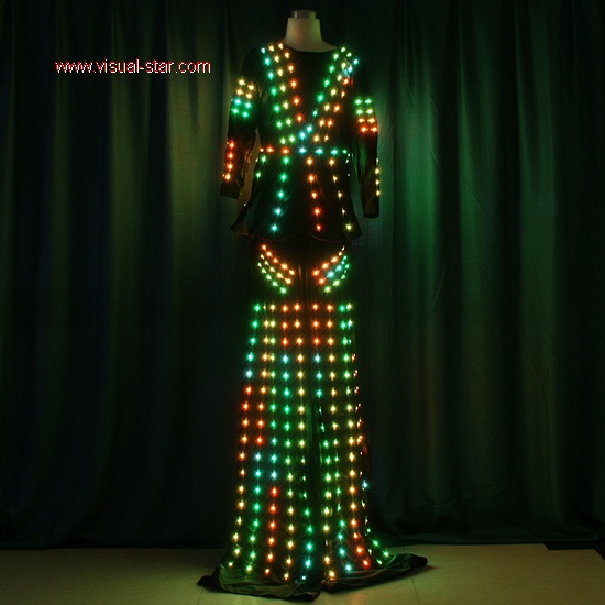 Led predator costume,led robot,led costume