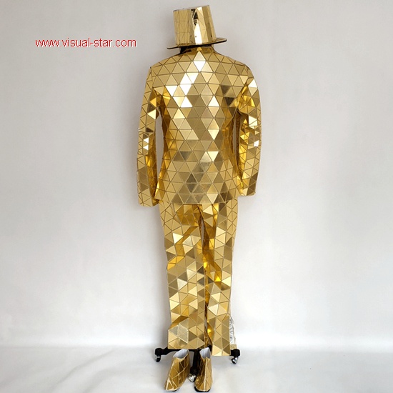 mirror man dance,mirror costume,mirror man