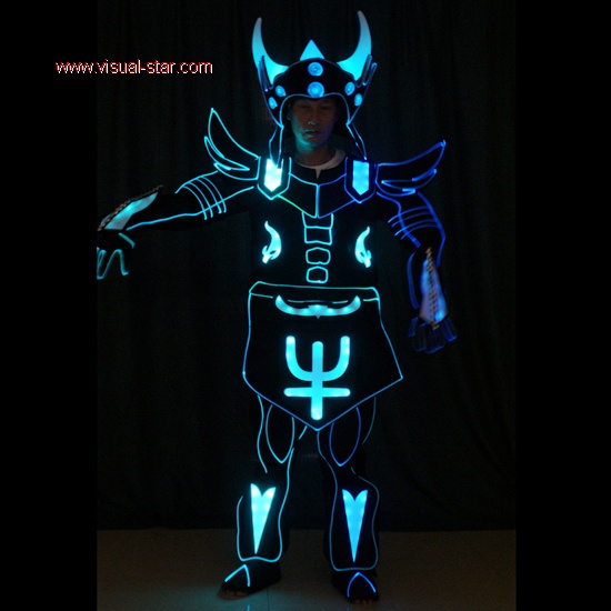 led performance costume,led dance suit,led show