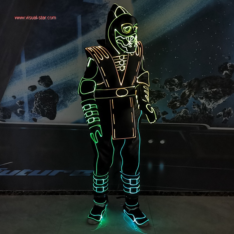 tron dance,led costumes,led suit