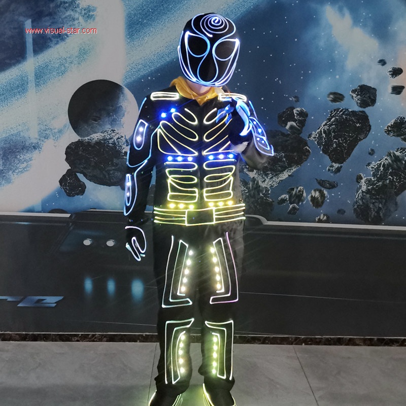 led clothes,led costumes,led light suit