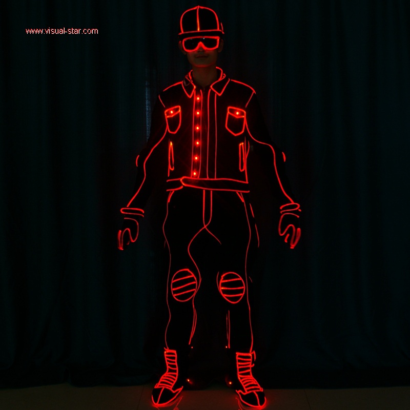 light up costume,luminous costume,led dance suit