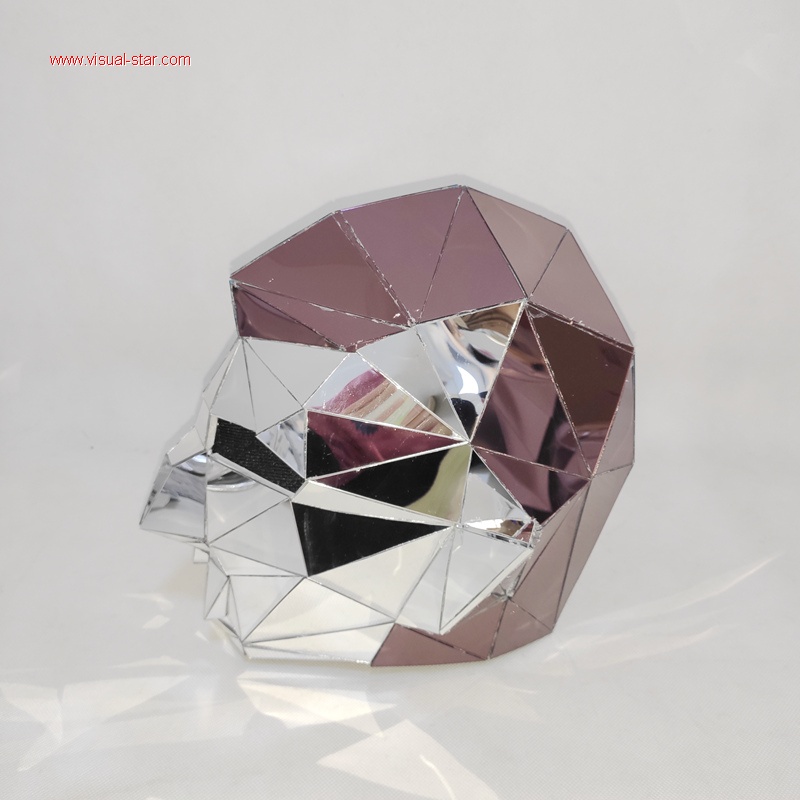 Mirror helmet,mirror mask,dj helmet