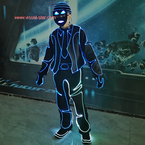 Led costumes,led outfit,glow in dark