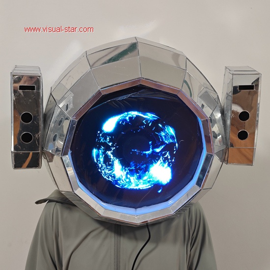 TV head,mirror performance head,3D TV helemt
