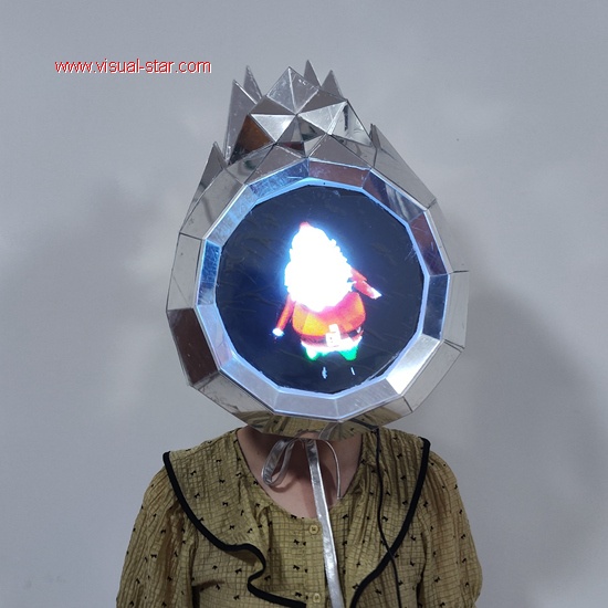 TV head,mirror performance head,3D TV helemt