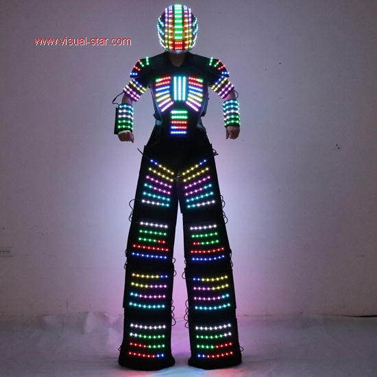 dj man,led robot,led party
