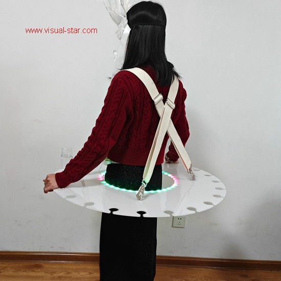 champagne girl,candy girl,wearbale table