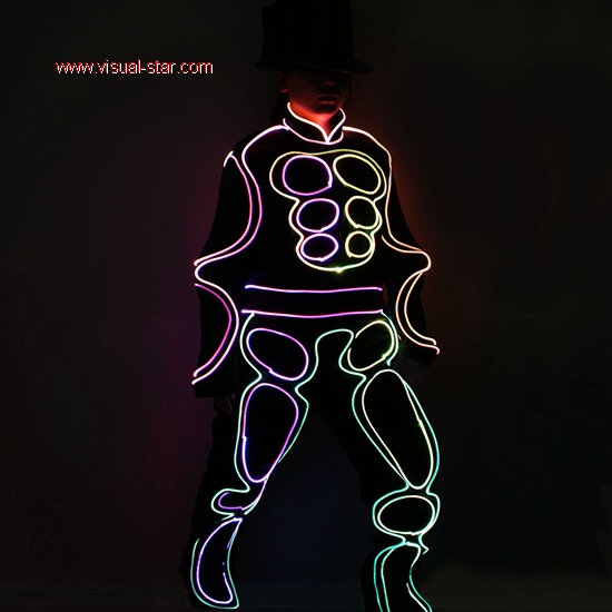light up tron costumes,light balance,led suit