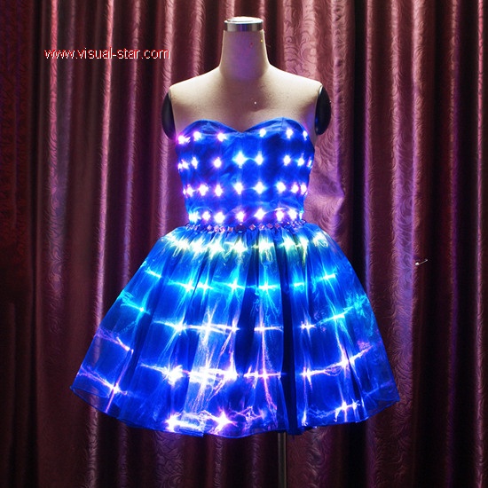 led dress for sale,light clothing,led dress
