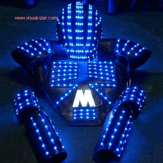 led robot dancer,led robot,light up vest