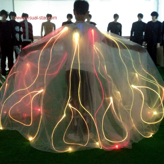 Led wings,dresses with wings,pixel wings
