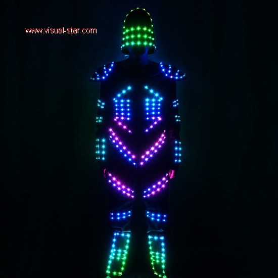 Led clothing,led light clothing,light up suit