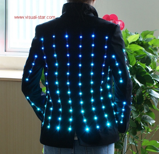 Led jacket,led suit,light up suit