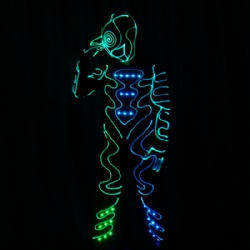 led suits,led costume,led lighted costumes