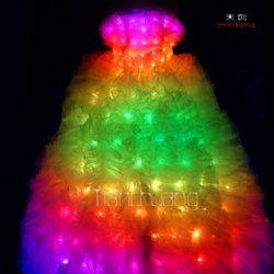 Led wedding dress,led dress,led light dress